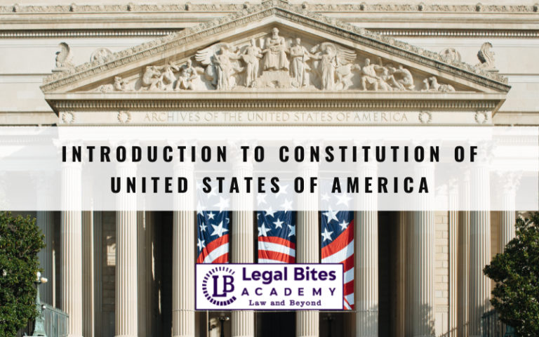 Introduction to Constitution of United States of America – Legal 60