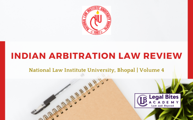 Call for Papers | Indian Arbitration Law Review [IALR-J NLIU Bhopal ...