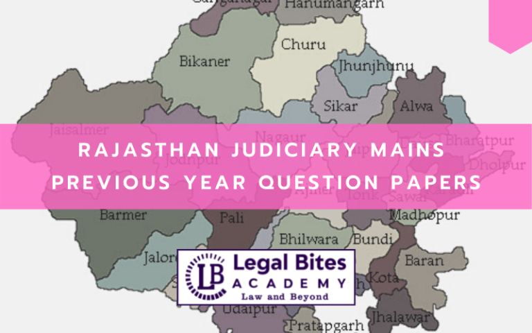 Download Rajasthan Judiciary Mains Previous Year Question Papers – Legal 60