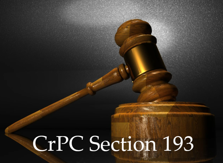 Section 193 – CrPC – Legal 60