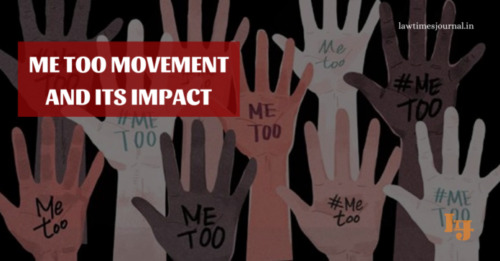 Me Too Movement and its impact – Legal 60
