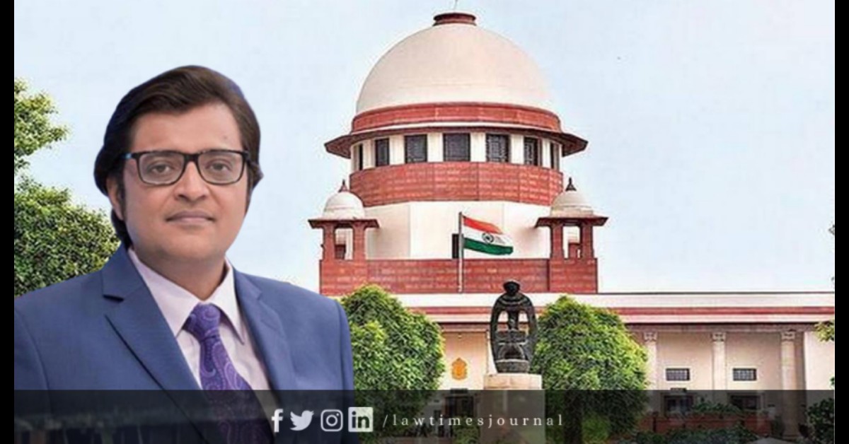 SC to Hear Arnab Goswami’s Plea Challenging Maharashtra Assembly’s ...