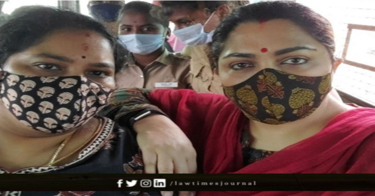 BJP Leader Khushbu Sundar arrested over a clash – Legal 60