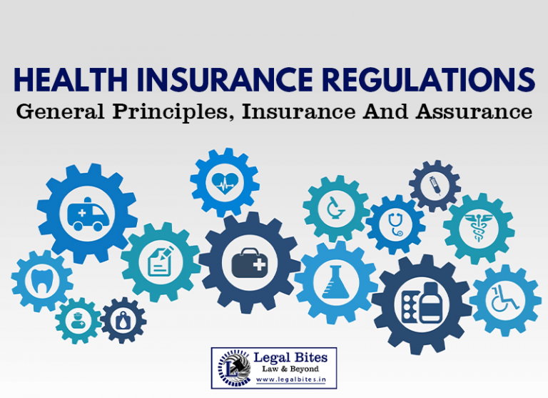 Health Insurance Regulations: General Principles, Insurance and ...