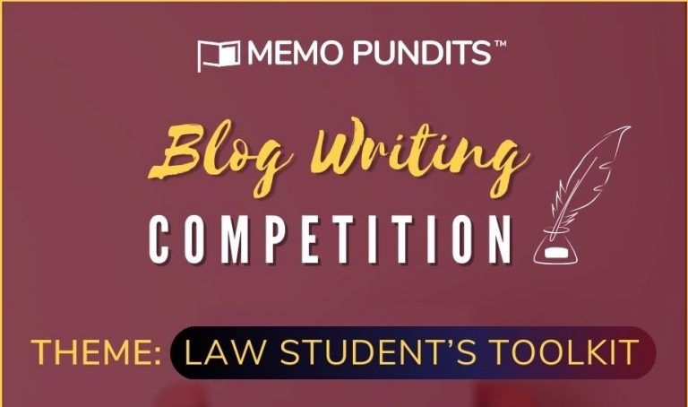 Memo Pundits – Blog Writing Competition – Legal 60