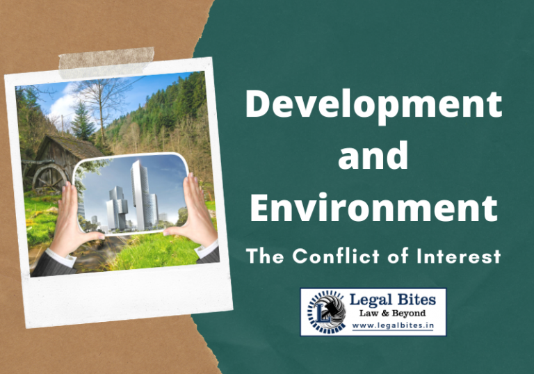 Development and Environment: The Conflict of Interest – Legal 60