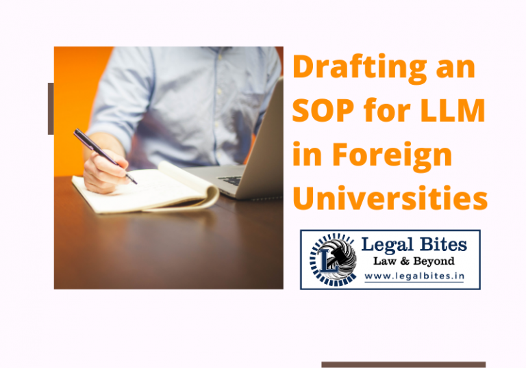 Drafting an SOP for LLM in Foreign Universities – Legal 60