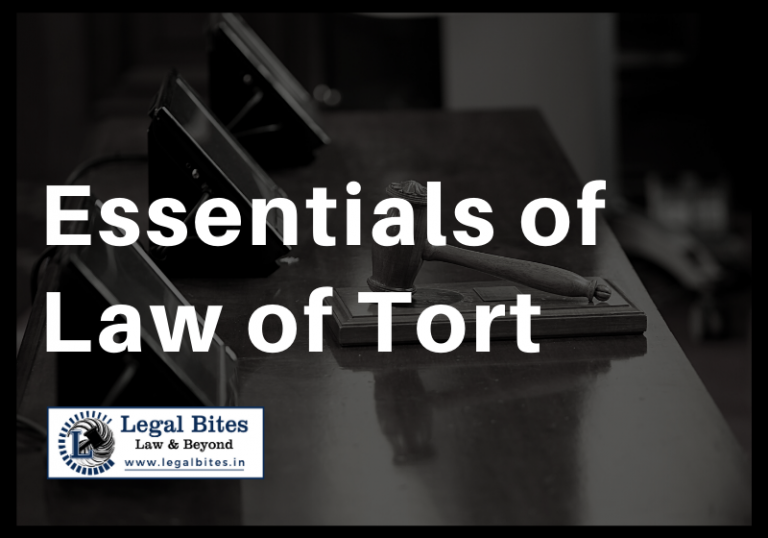 Essentials of the Law of Torts | Explained – Legal 60