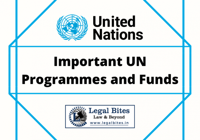 Important UN Programmes and Funds – Legal 60