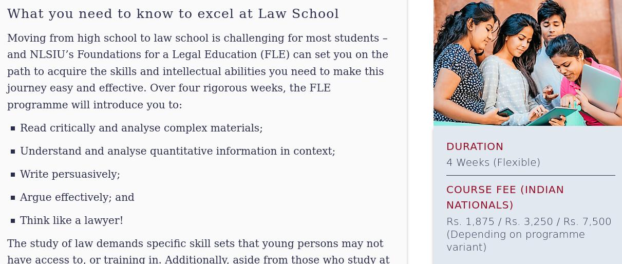NLS starts pre-law online course for high schoolers for Rs 1,875 to ...