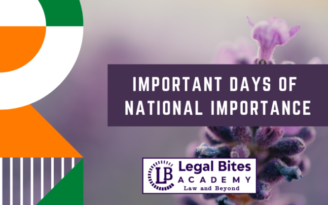 List of Important Days of National Importance – Legal 60