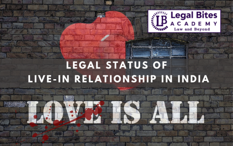 Legal status of live-in relationship in India – Legal 60