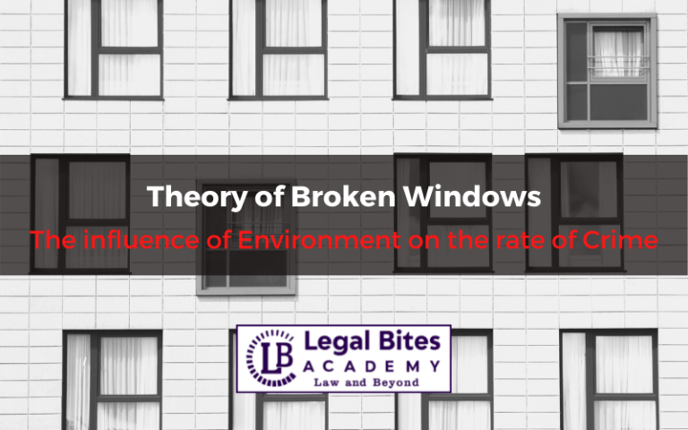 Theory of Broken Windows: The influence of Environment on the rate of ...