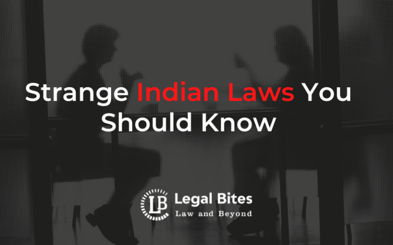 Strange Indian Laws You Should Know – Legal 60