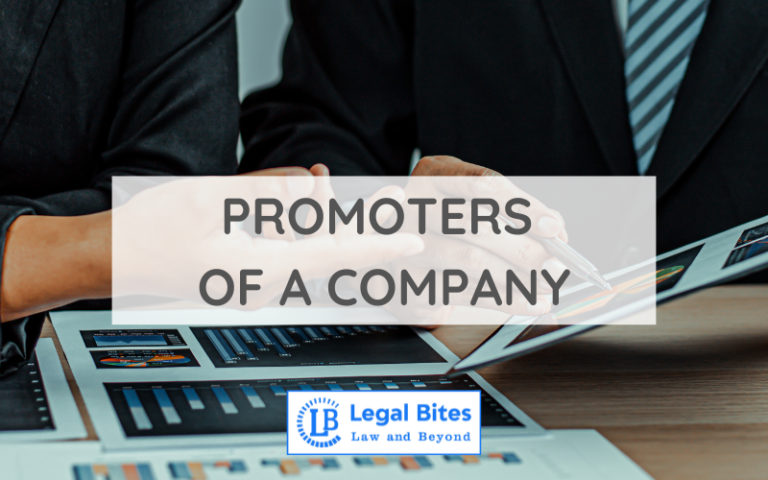 Promoters of a Company – Legal 60