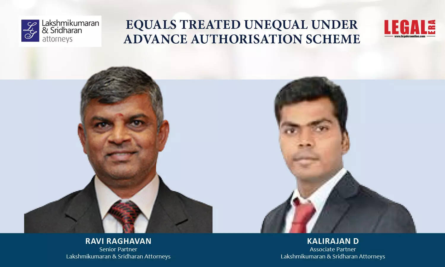 Equals Treated Unequal Under Advance Authorisation Scheme – Legal 60